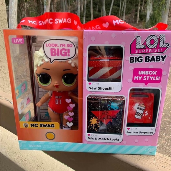 Toys | Lol Surprise Big Baby Doll Mc Swag | Poshmark